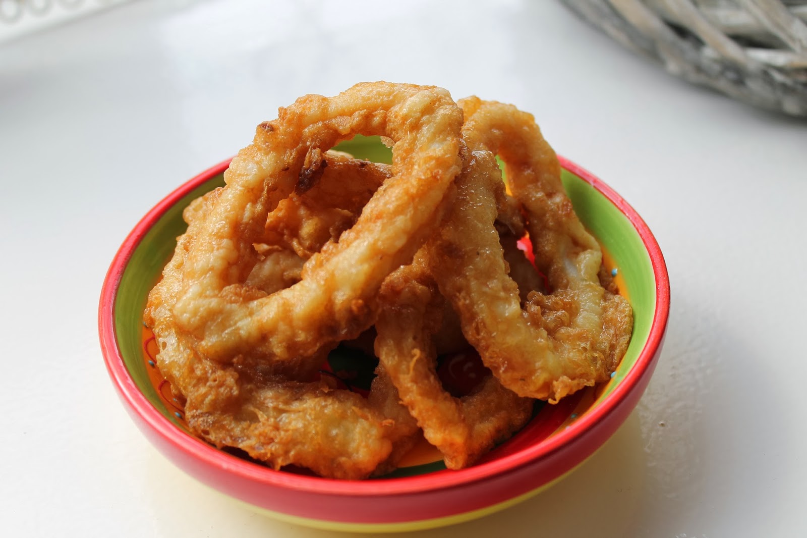 Uit Helma's keuken: Gefrituurde inktvisringen