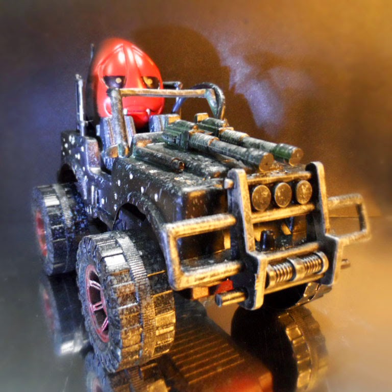 "TRE06: BloodWheels" - Custom by TOYSREVILART for "Blood Type Positive ...