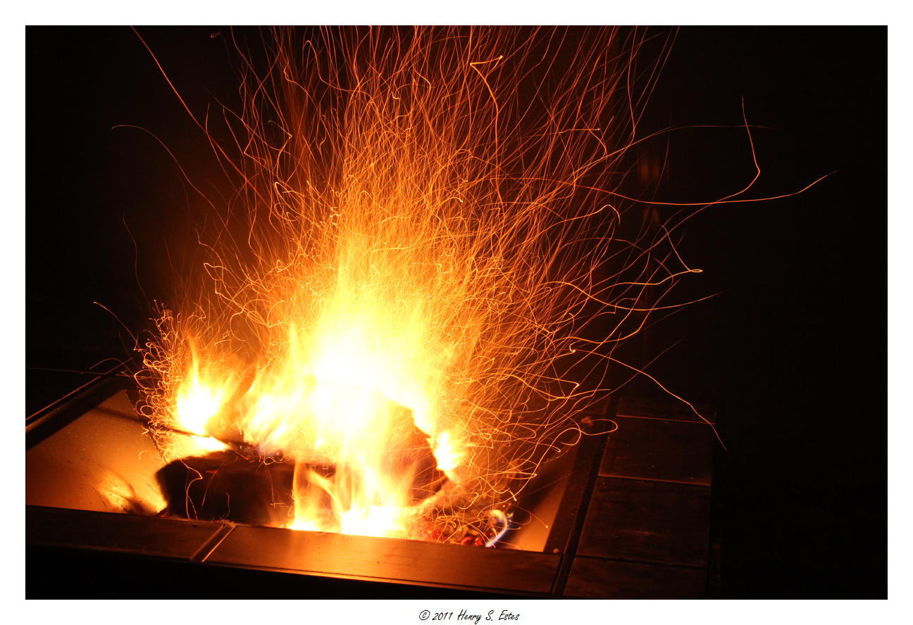 Henry S. Estes Photography: Wire Fire