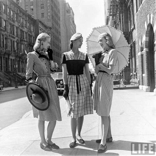 fashion through the decades: 1940s