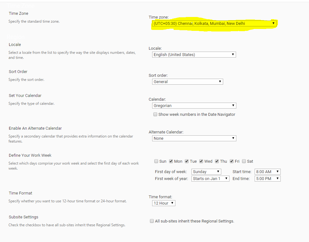 Malin De Silva: SharePoint DateTime field REST API Time Zone Issue
