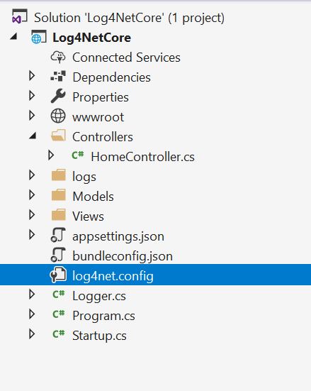 How to use Log4Net in .Net Core 2.0 Application. - Dotnet demo