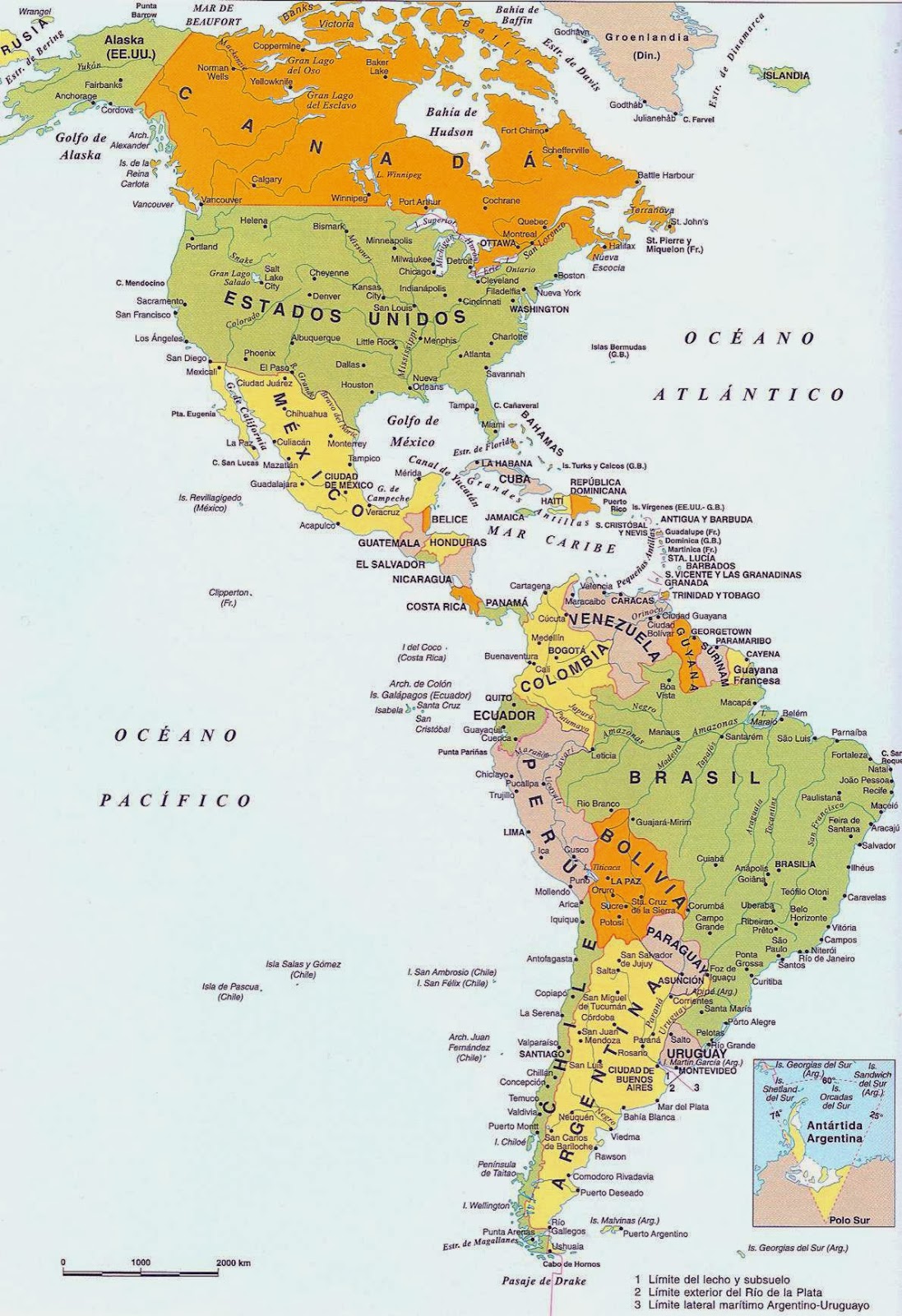 PAISAJES Y REALIDADES: MAPAS VARIOS