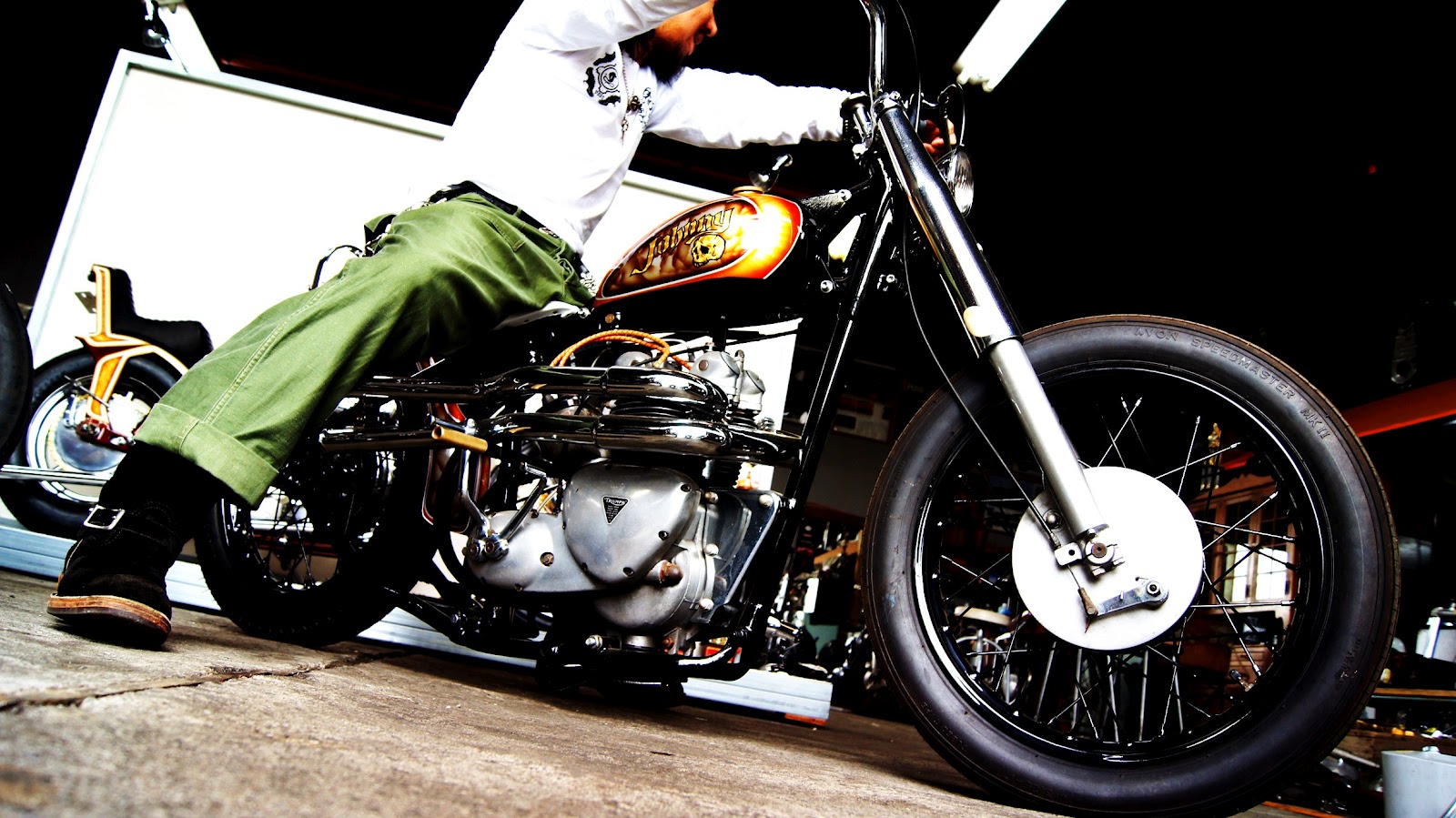 VINTAGE SHOP JOHNNY｜東京・小岩にある古着屋ジョニー: 【JOHNNY TRIUMPH CHOPPER】 by JENE ...