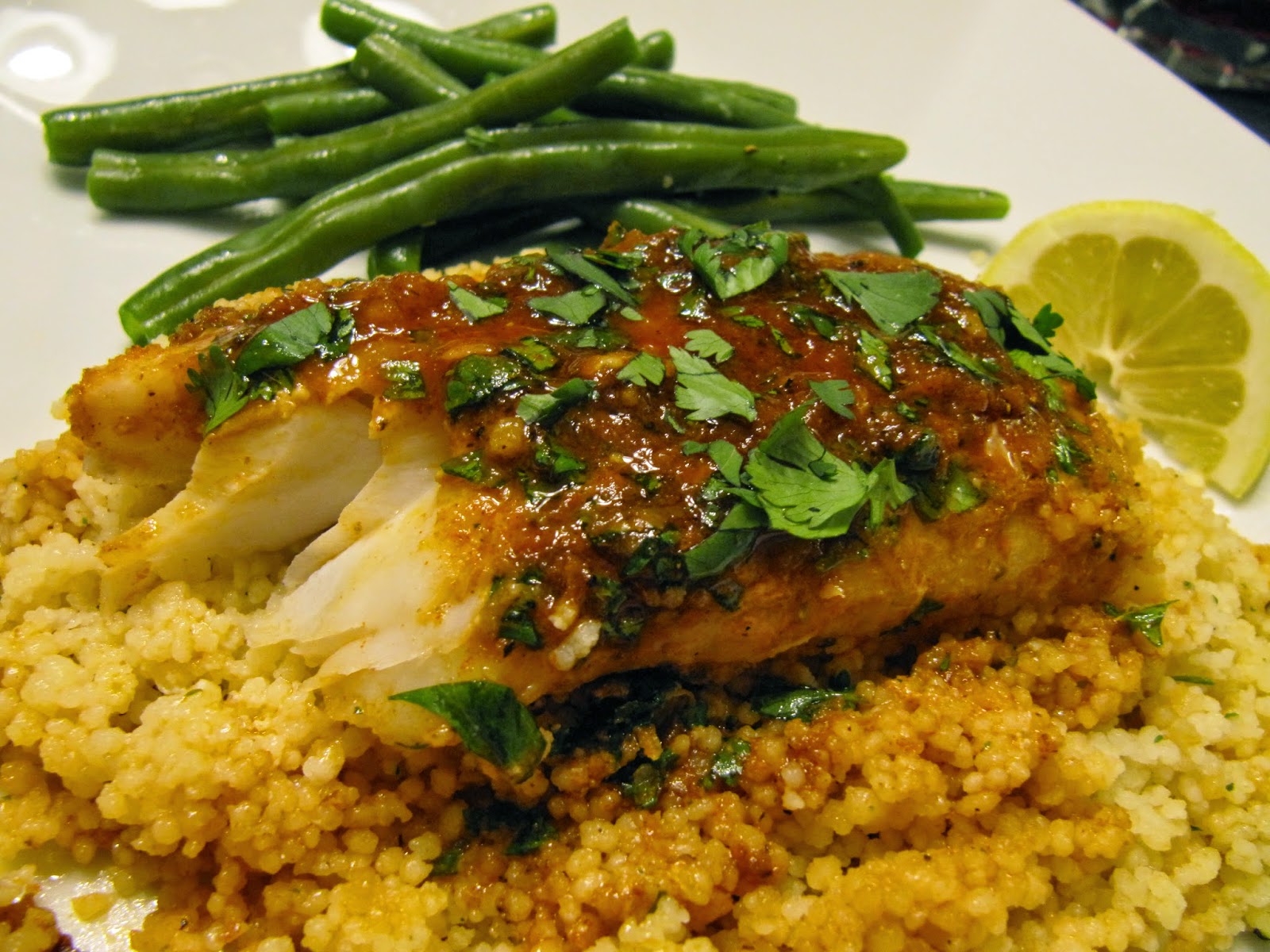 Cookin' in Anne's Kitchen: Moroccan Fish and Couscous Packets