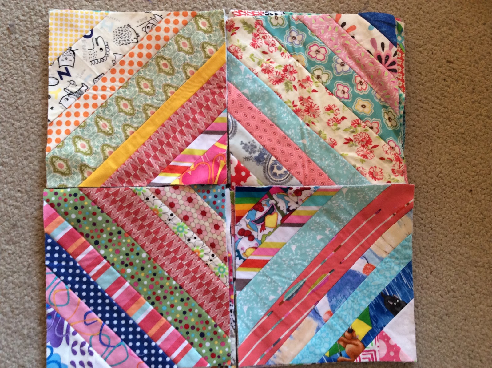 Oz Comfort Quilts. : QAYG Blocks from WA.