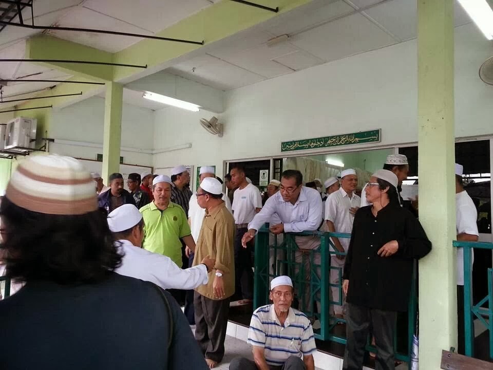 Hablulyuzi: Gambar sekitar pengebumian Allahyarham Haji Ahmad Busu.