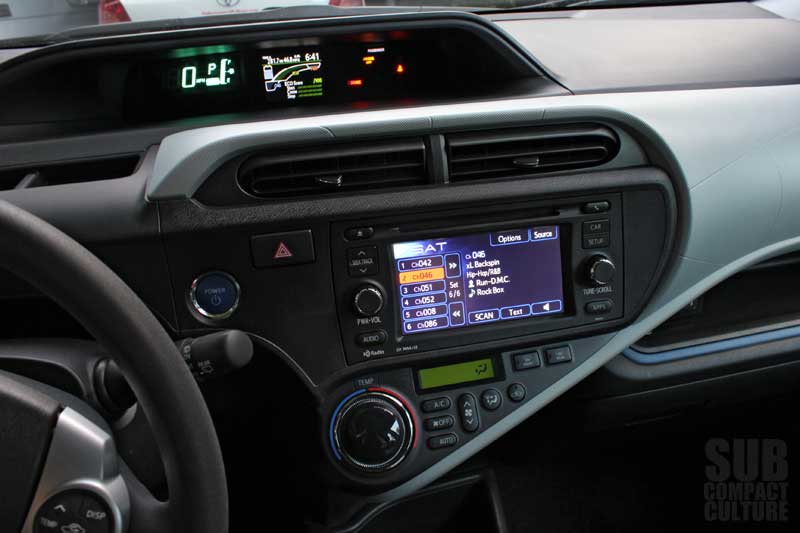 Review: 2012 Toyota Prius c: Big on tech and efficiency, small on size ...