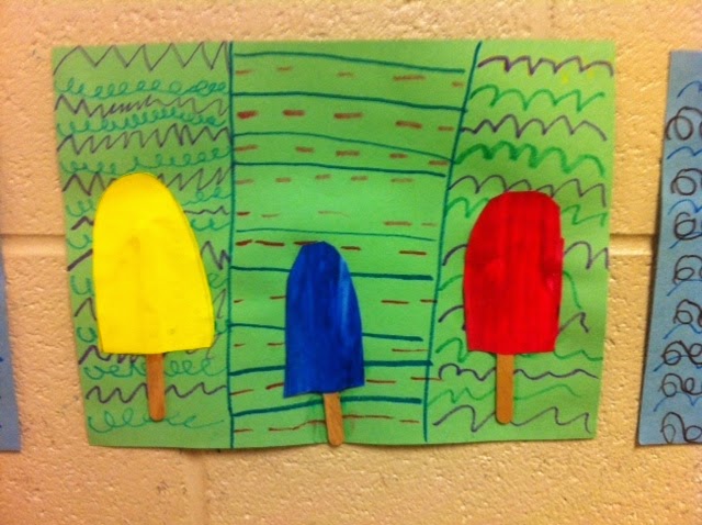 Happily Ever After...An Art Teacher's Fairy Teal: Primary Popsicles