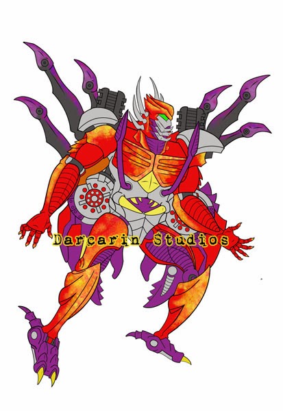 Darcarin Studios: Art in Progress: Beast Wars Rampage