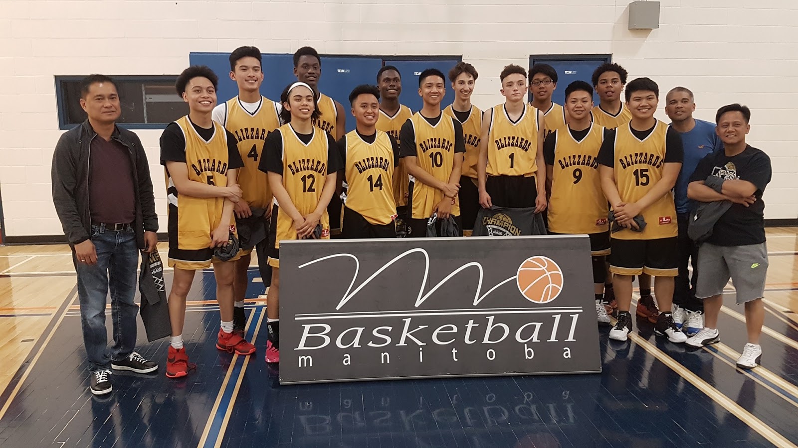 Winnipeg Blizzards Basketball: 2017