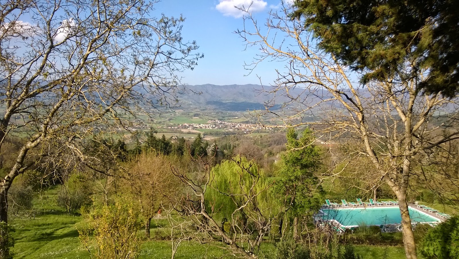 Florence and Villa Campestri in the hills of Tuscany