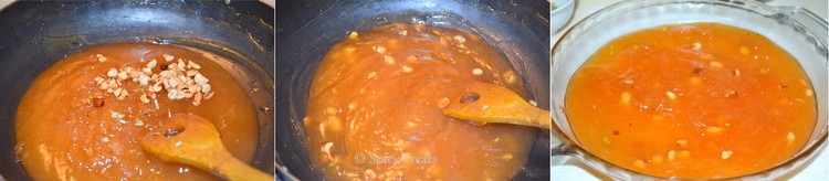 Spicy Treats: Corn Flour Halwa / Karachi Halwa ~ Easy Diwali Sweets