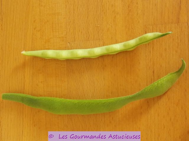 Recette avec 2 haricots verts originaux (Vegan)