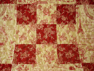 Mugwa Cottage: Red Roses in Paris Quilt