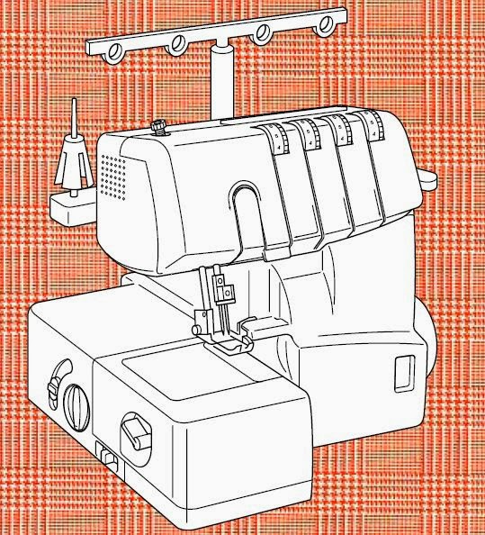 Maquinas de Coser: TIPO DE PUNTADAS EN UNA REMALLADORA OVERLOCK DOMESTICA