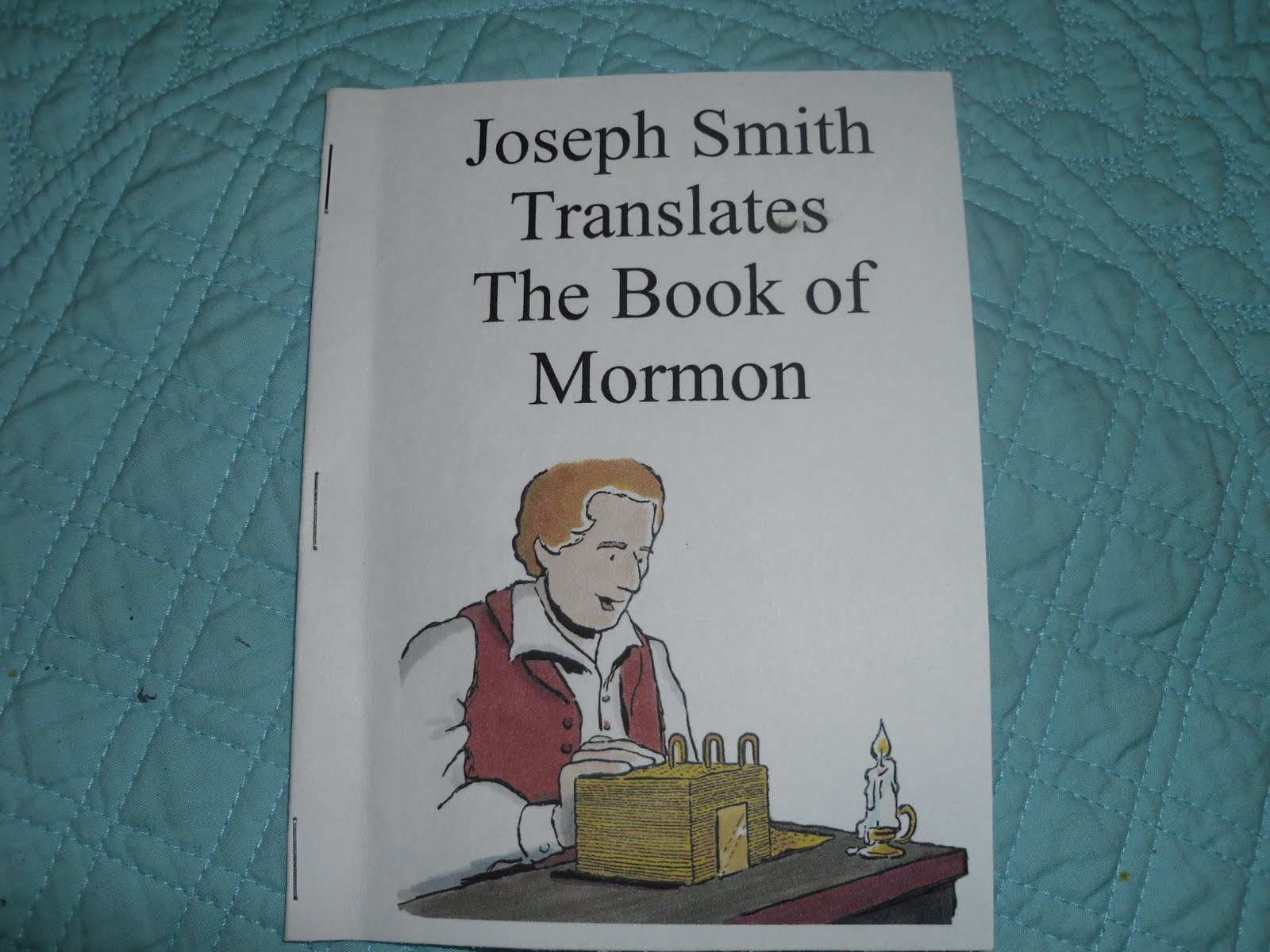 HollysHome - Church Fun: Book - Joseph Smith Translates the Book of Mormon