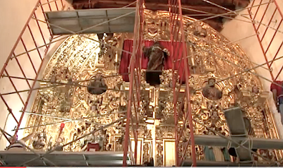 colonialmexico: The Lost Retablo of Saltillo Cathedral