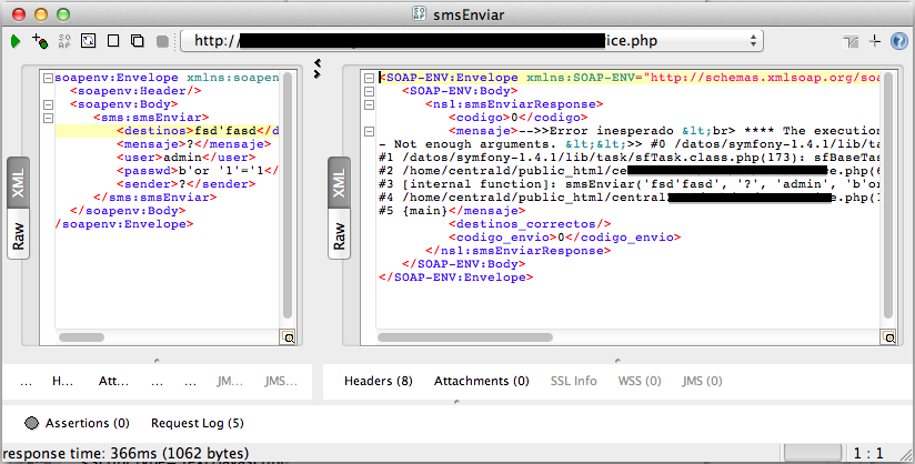 Teorías de un jadcodiano: SoapUI: Auditar Seguridad Webservices (WSDL ...
