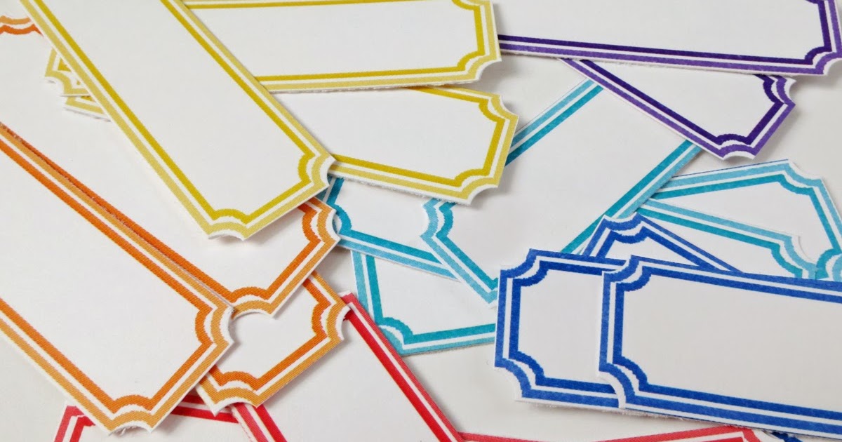 Creanijn Scrapbook Blog: FF: Labels