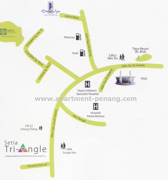 Setia Tri-Angle Penang Property | Penang.MalaysiaCondo.com