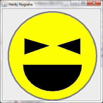 Membuat Smile Dengan Java | Hardilist
