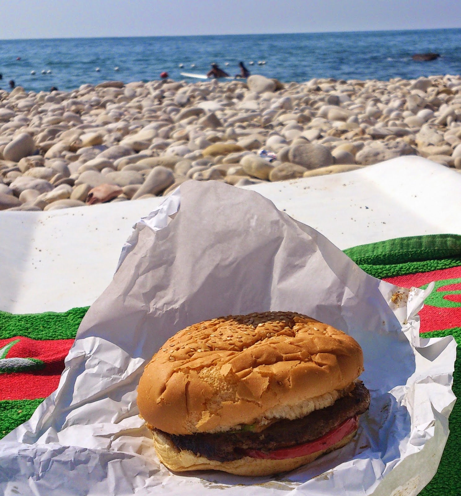 SurfWriter Girls: Have a Beach Burger Blast!