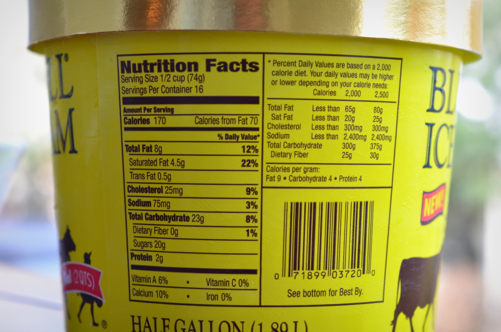 food and ice cream recipes: REVIEW: Blue Bell Lemon Bliss