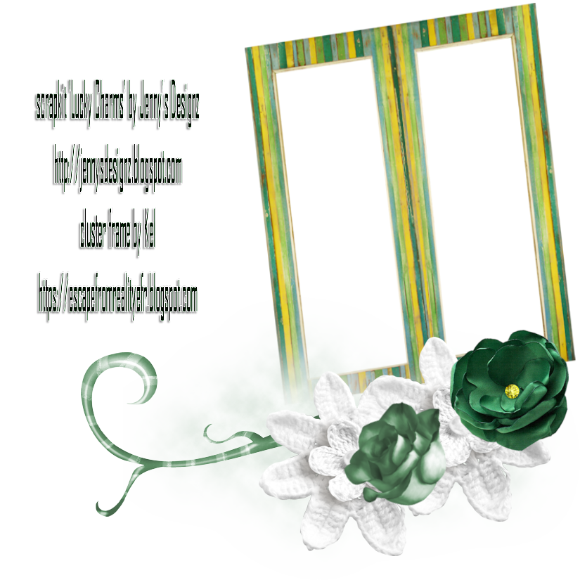 Escape From Reality Blog: FTU Cluster Frames "Lucky Charms"