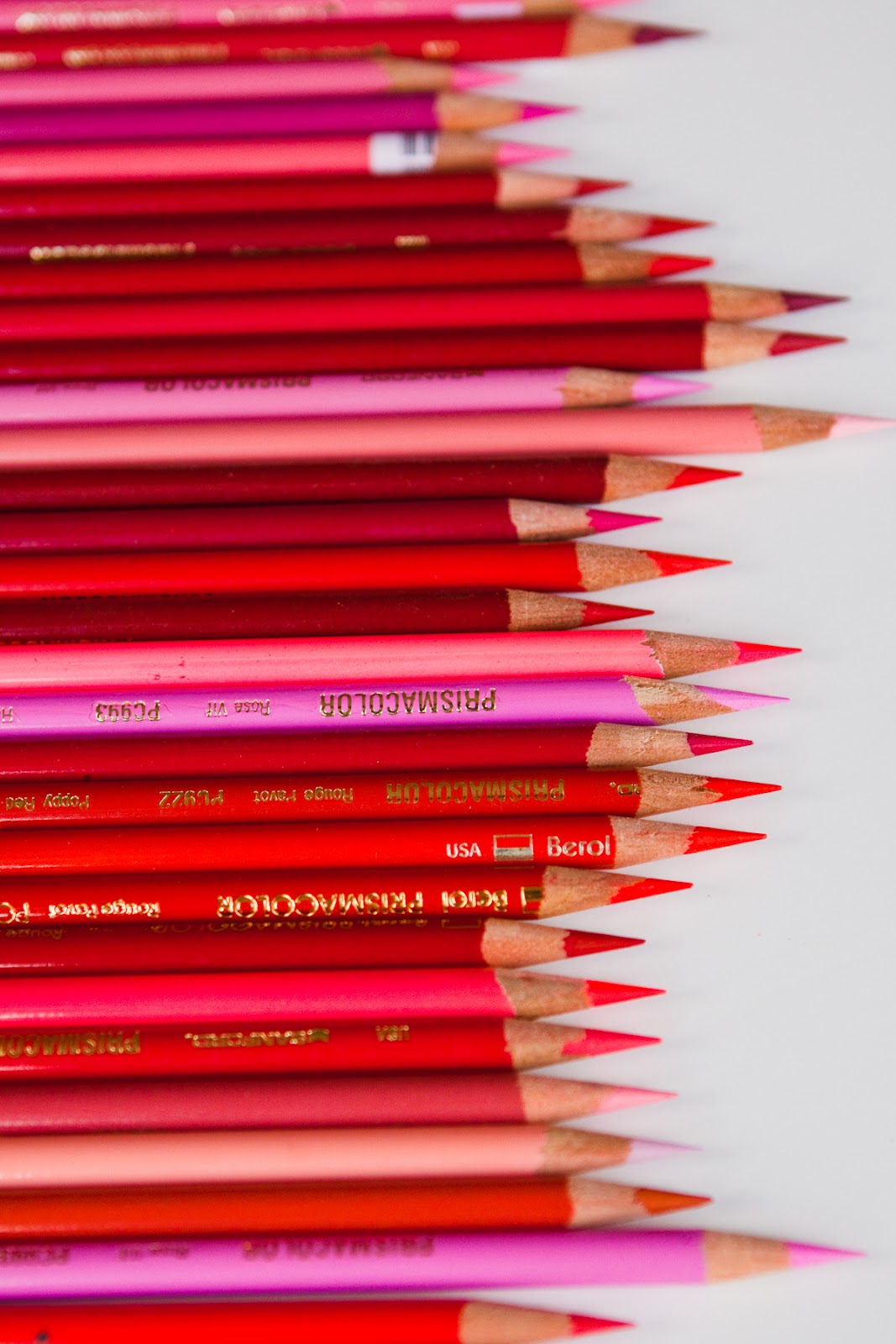 .: February 21 - Pencils in my favorite color...red