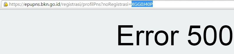 CARA MENGATASI ERROR CODE 500 / GAGAL CETAK FORMULIR TANDA BUKTI ...