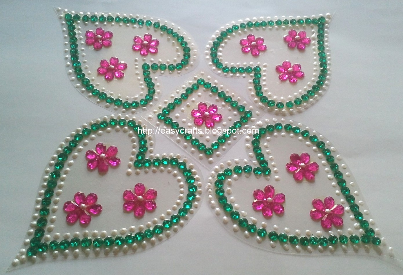 Easy Crafts - Explore your creativity: More Colours of Kundan ...