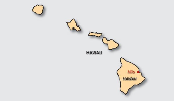 Map of Hilo Location Pictures | Map of Hawaii Cities and Islands