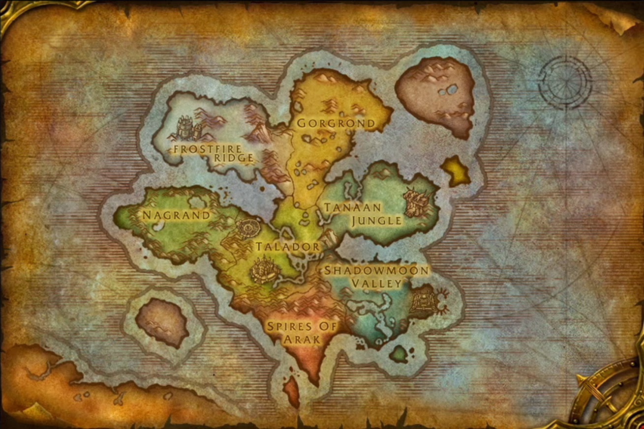 World of Lae: Draenei Settlements in Outland