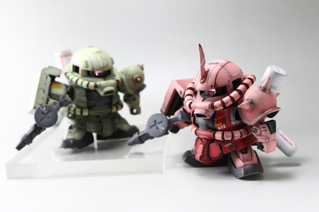 Custom Build: SD Zaku II Super Back Pack