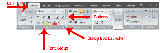 Mengenal Toolbar dan Tab pada Microsoft Excel 2007 | all About ...