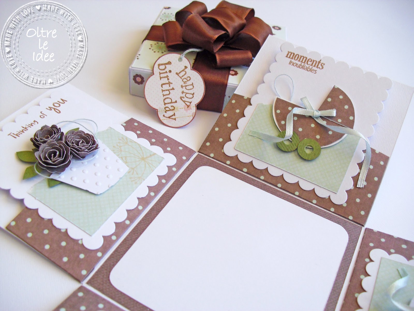 Explosion box card - Oltre le idee