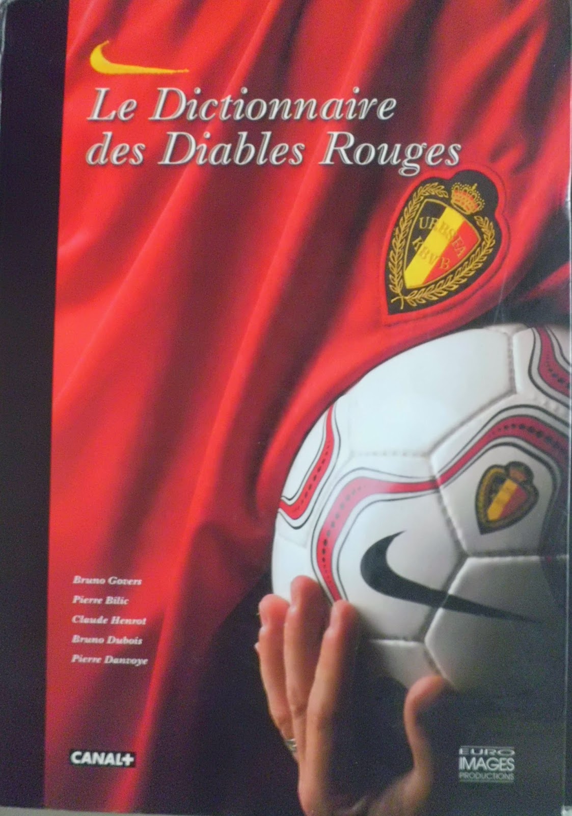 Soccer Nostalgia: Soccer Books, Part Eight-Belgium National team