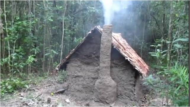 Survival For Everyone: Building a Primitive Wattle and Daub Hut from ...