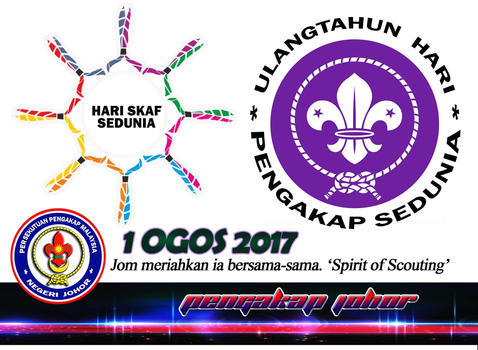 Hari Pengakap Sedunia dan World Scarf Day - PENGAKAP JOHOR