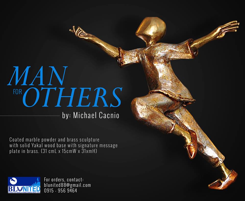 La vie est belle: "Man for Others" by Michael Cacnio