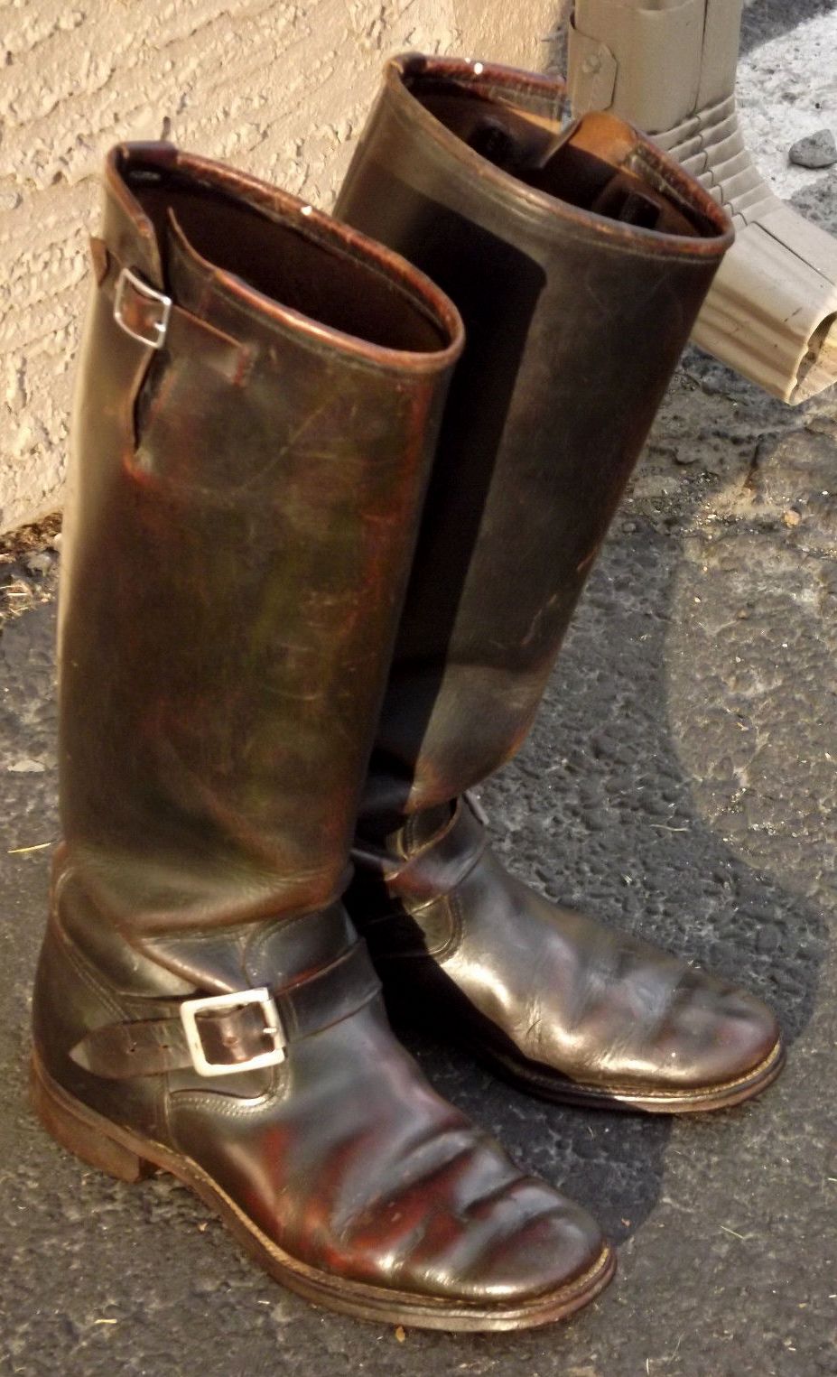 Vintage Engineer Boots: PRE-1955 TALL CHIPPEWA ENGINEER BOOTS