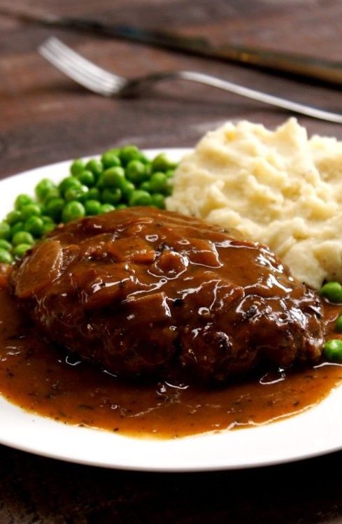 Best Ever Salisbury Steak - The Country Chic Cottage
