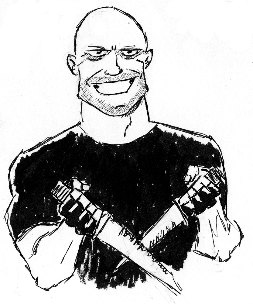 Sketched Screenings: The Expendables 2