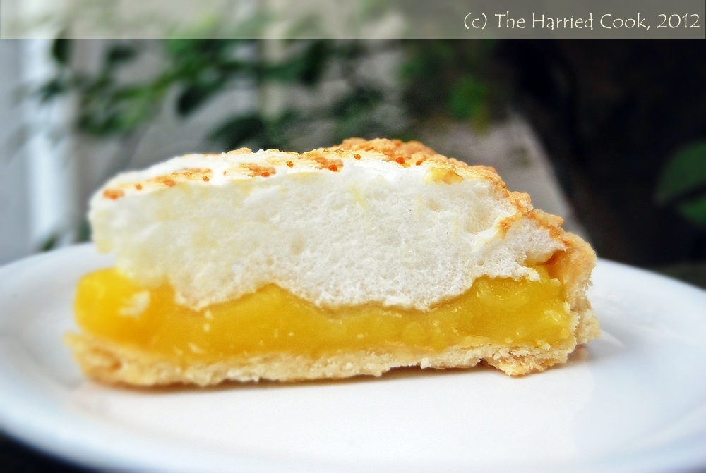 The Harried Cook: Lemon-Lime Meringue Pie