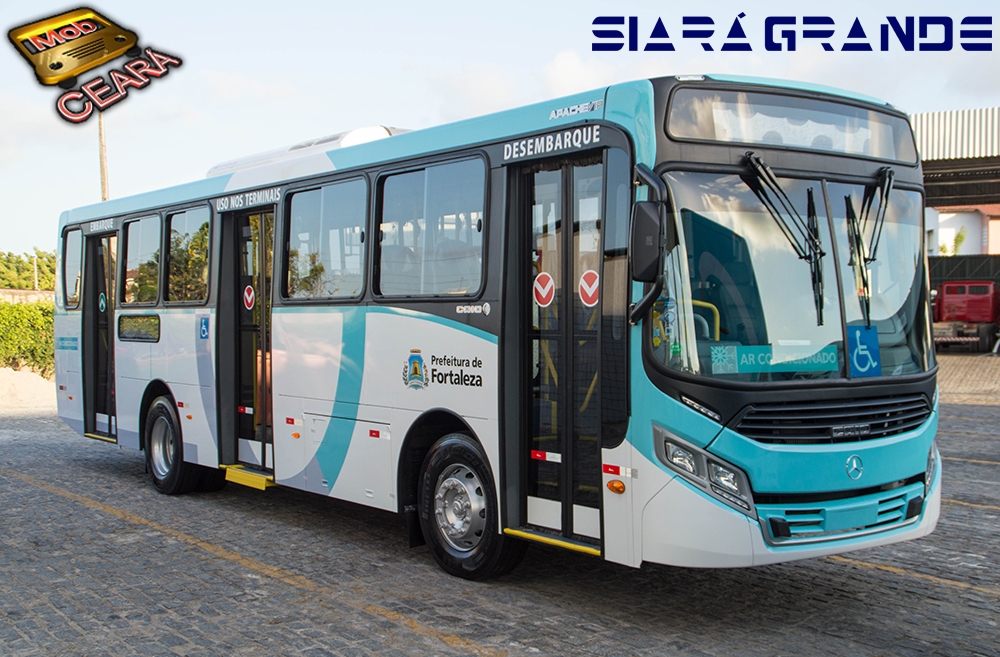 ÔNIBUS ALAGOAS: O Primeiro Caio Apache Vip IV da Siará Grande.