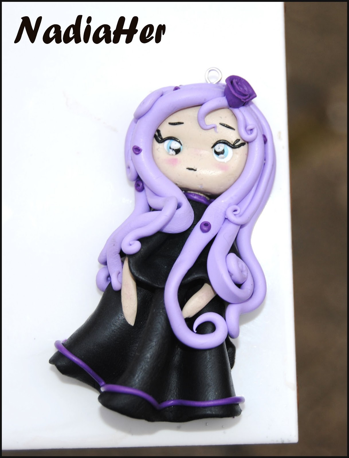 Figurine en fimo, mes premières.