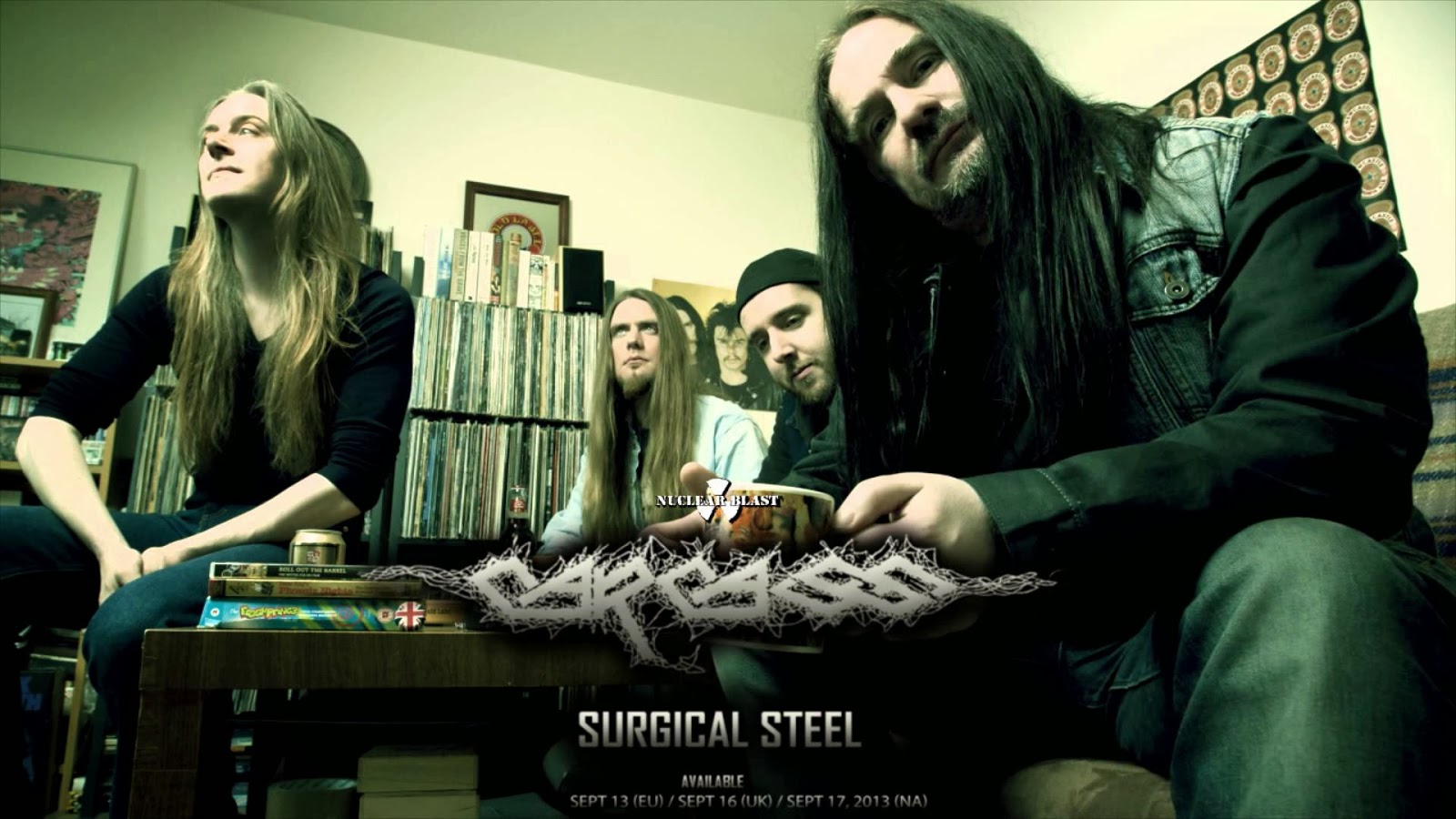 CARCASS - Surgical Steel - The Metal Post - Hard Rock / Heavy Metal