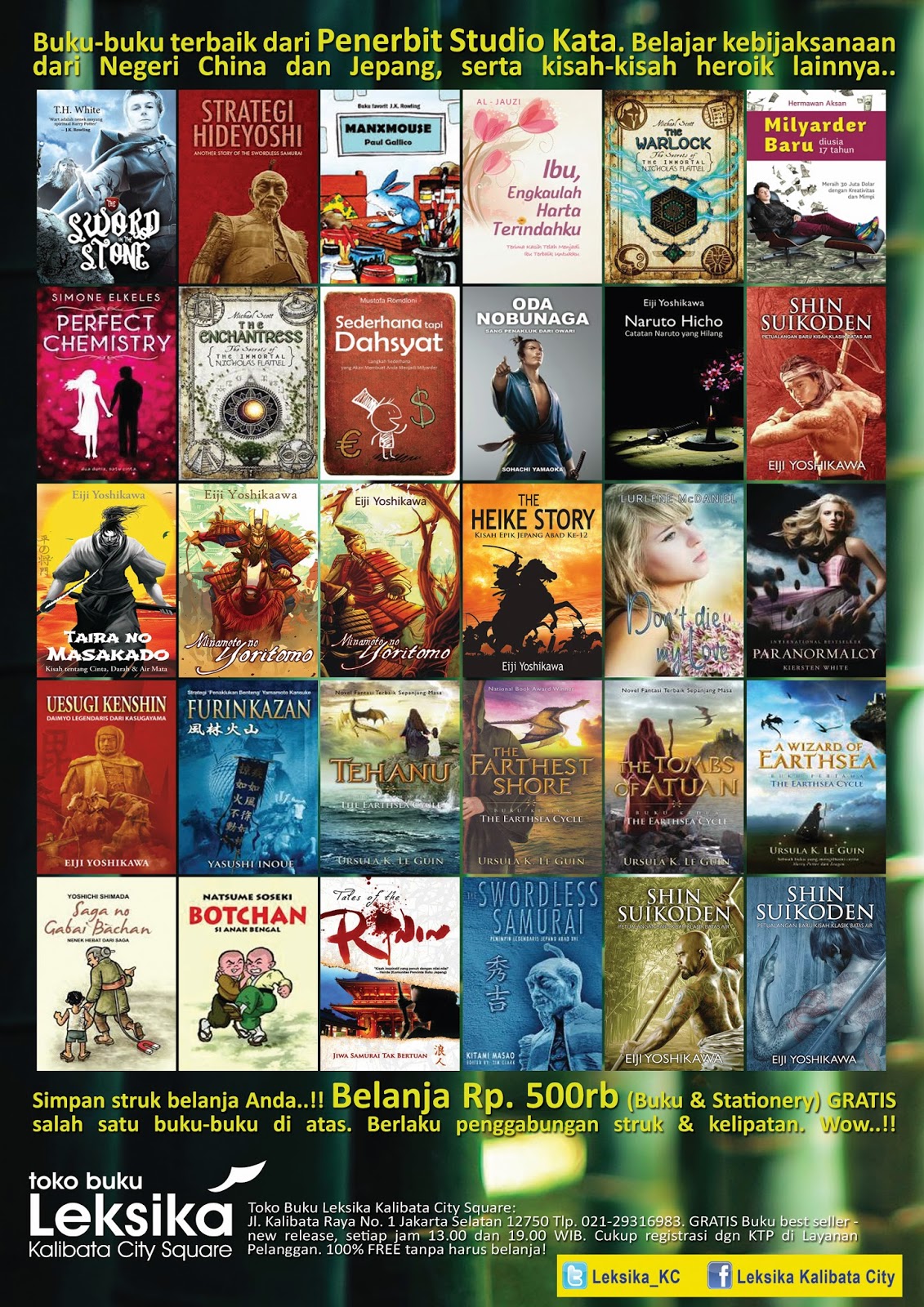 toko buku Leksika: September 2013