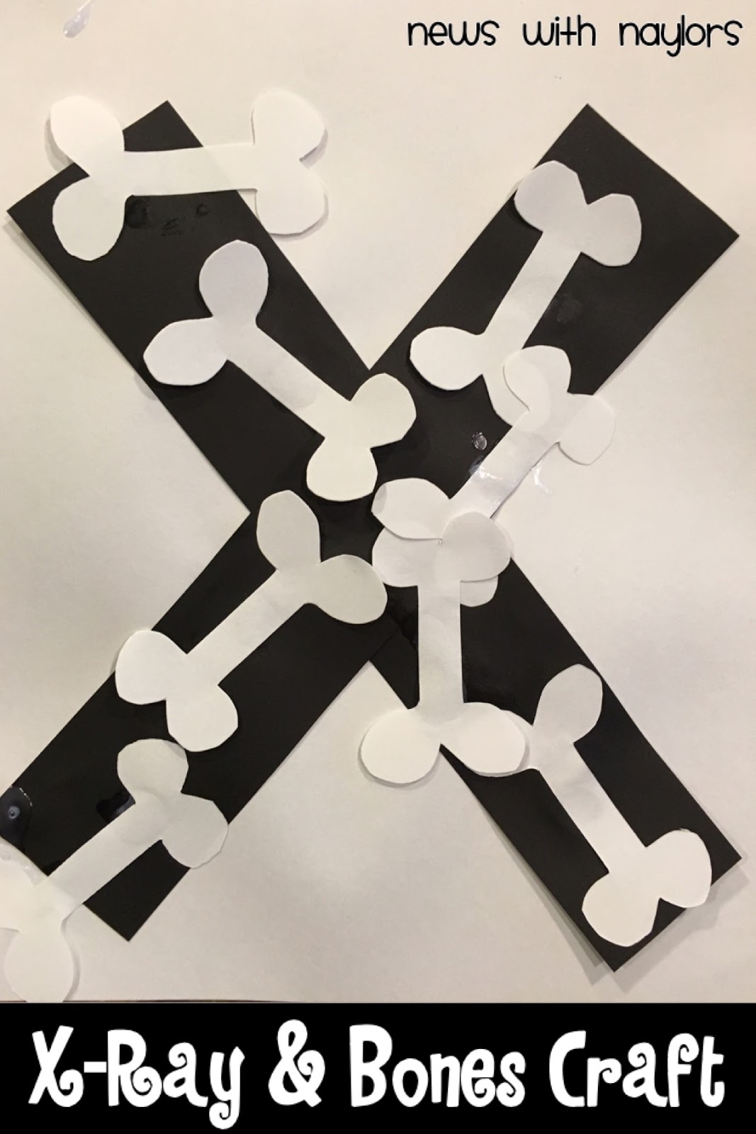 Letter X: X-Ray Bones Craft, Puffy Bone Soap (Day 3)